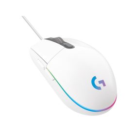 LOGITECH G102 Lightsync Optical Gaming Mouse (WHITE)