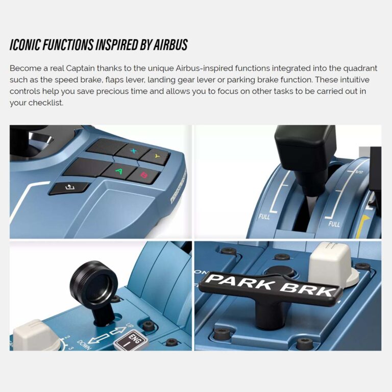 Thrustmaster TCA Captain Pack X Airbus Edition ของแท้ประกันศูนย์ไทย 1 ...