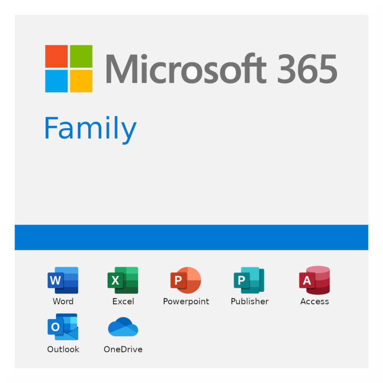 MICROSOFT OFFICE M365 FAMILY ENGLISH- 1YEAR APAC( (FPP/ 6GQ-01896 ...