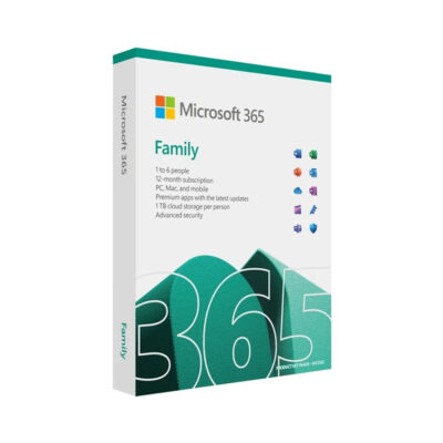 MICROSOFT OFFICE M365 FAMILY ENGLISH- 1YEAR APAC( (FPP/ 6GQ-01896 ...